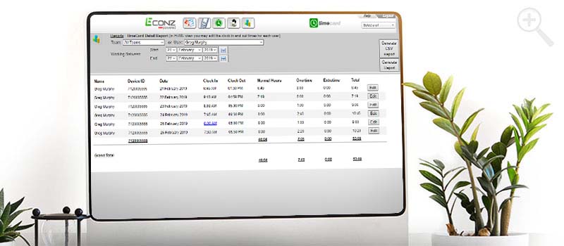 Econz | Timecard-Checker